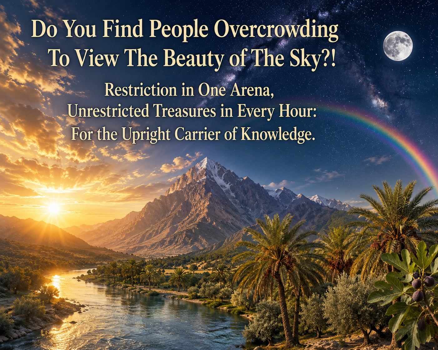 Do You Find People Overcrowding To View The Beauty of The Sky ...